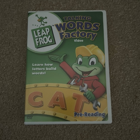 Media | Leap Frog Talking Words Factory Dvd | Poshmark